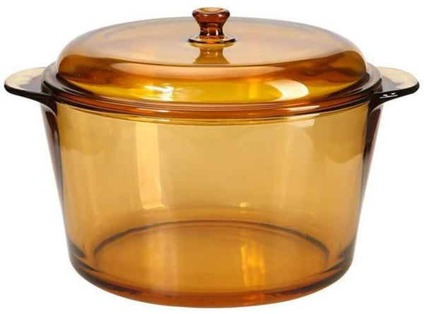 Pyroflam Round Glass Cookware-5L – Simcart.ca